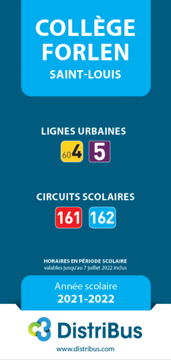 Collège Forlen - Saint-Louis | Distribus Service de transport public de ...